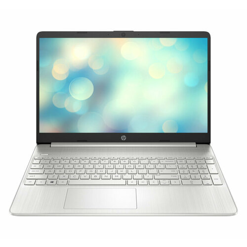 Ноутбук HP 15s-fq2002ci, 15.6" (1920x1080) IPS/Intel Core i3-1125G4/8ГБ DDR4/512ГБ SSD/Iris Xe Graphics/Без ОС, серебристый (7K130EA)