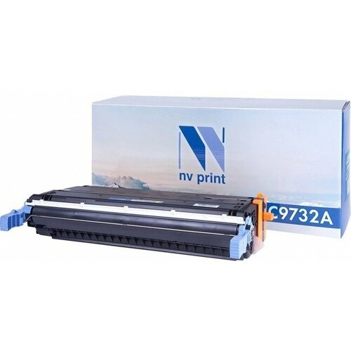 Картридж NV Print C9732A Желтый для принтеров HP LaserJet Color 5500/ 5500dn/ 5500dtn/ 5500hdn/ 5500n/ 5550/ 5550dn/ 5550dtn/ 5550hdn/ 5550n, 12000 страниц