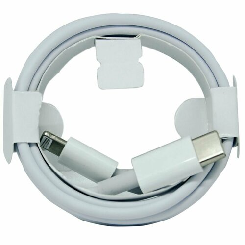 Кабель USB-C to Lightning Cable (1m) 8 pin подходит для Apple iPhone 8 X Xr Xs 11 11 Pro 12 12 Mini 12 Pro / 13 13 Mini 13 Pro 13 Pro Max SE 2022 14/ iPad/ iPod/ AirPods MQGJ2ZM/A Model A1703 Без Коробки
