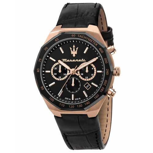 Наручные часы Maserati R8871642001, золотой, черный