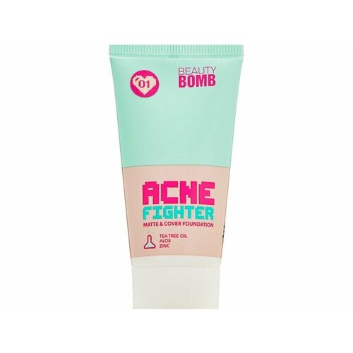 Тональный крем Beauty Bomb Matte & cover foundation "ACNE FIGHTER"