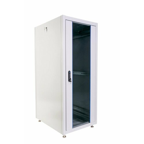 Шкаф коммутационный ЦМО ШТК-Э-30.6.8-13АА, 30U (600 800) дверь стекло, дверь металл
