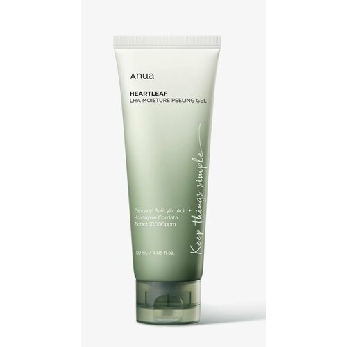 Отшелушивающий пилинг-гель с LHA-кислотой Anua Heartleaf LHA Moisture Peeling Gel