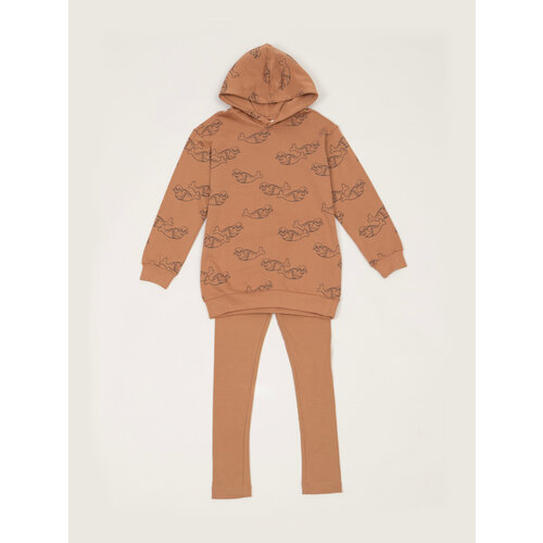 Комплект одежды H&M, размер 134, оранжевый