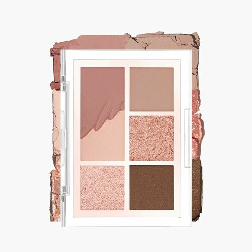 CLIO Мини-палетка теней для век Pro Eye Palette Mini (02 Rosy Haze)