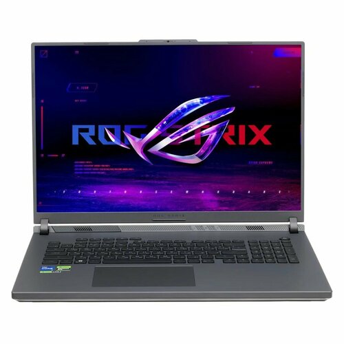 Ноутбук ASUS ROG Strix G18 2023 G814JI-N6083 90NR0D01-M007K0 (18", Core i7 13650HX, 16Gb/ SSD 1024Gb, GeForce® RTX 4070 для ноутбуков) Серый