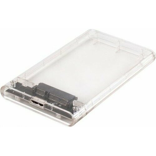 AgeStar 3UB2P4 (TRANSPARENCY)USB 3.0 Внешний корпус 2.5": SATAIII HDD/SSD пластик, прозрачный {50} (672691)(17312)