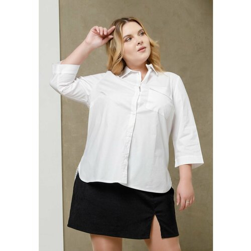Блуза FEERIA, размер 58, белый