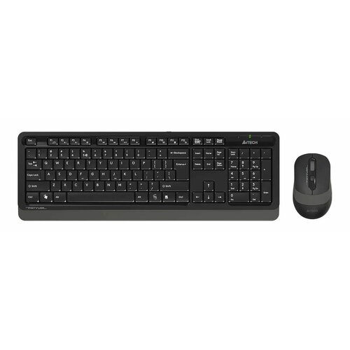 Комплект мыши и клавиатуры A4Tech Fstyler FG1010S черный/серый