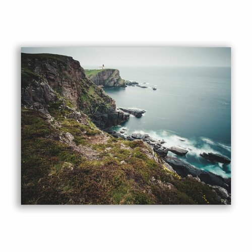 Постер, плакат на бумаге / Природа Великобритании - Море / Размер 40 x 53 см