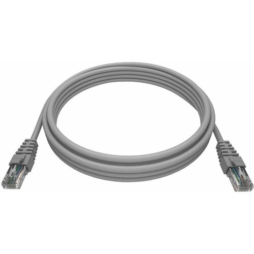 Патч-корд NTSS NTSS-PC-UTP-RJ45-6-1.0-LSZH-GY NTSS-PC-UTP-RJ45-6-1.0-LSZH-G UTP RJ-45 вил.-вилка RJ-45 кат.6 1м серый LSZH (уп:1шт) 24AWG