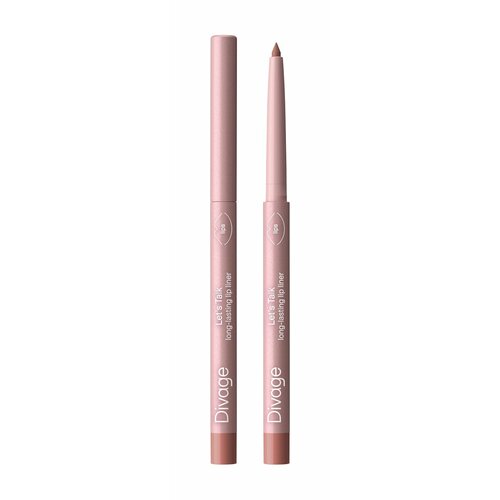 DIVAGE Карандаш для губ автоматический Let’s Talk long-lasting lip liner, 0,26 г, 04