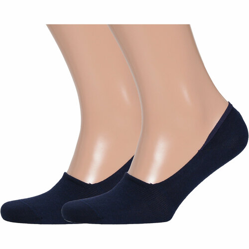 Подследники RuSocks, 2 пары, размер 25-27, синий