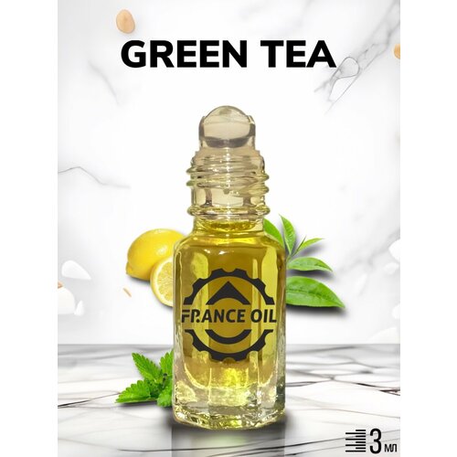 Духи масляные арабские Green Tea / Зеленый чай 3 мл женские