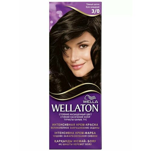 WellaTON крем-краска для волос 3,0 - 3 штуки