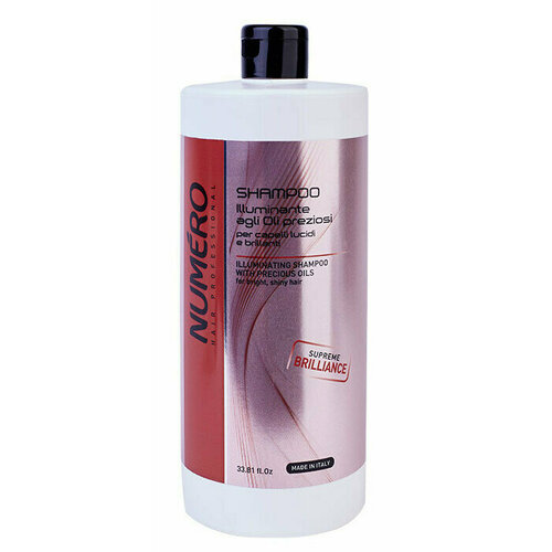 Brelil Professional Numero Illuminating Shampoo - Шампунь для бриллиантового блеска 1000мл