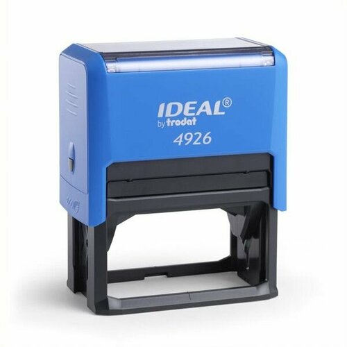 IDEAL 4926 Автоматическая оснастка для штампа (штамп 75 х 38 мм.), Синий