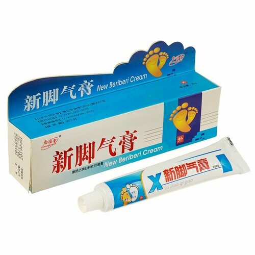 TaiYan Фитокрем New Beriberi Cream от грибка и потливости ног, 25гр.