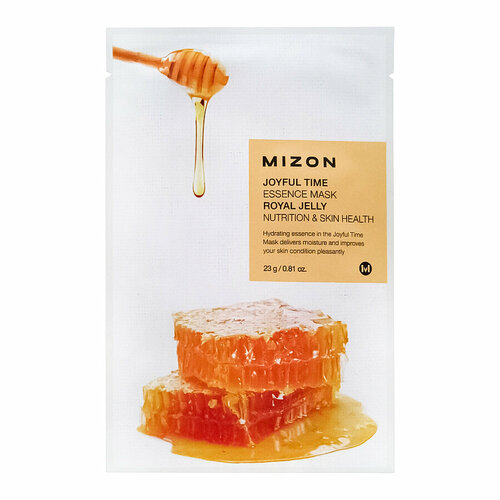 MIZON Joyful Time Essence Mask Royal Jelly Тканевая маска для лица с экстрактом маточного молочка