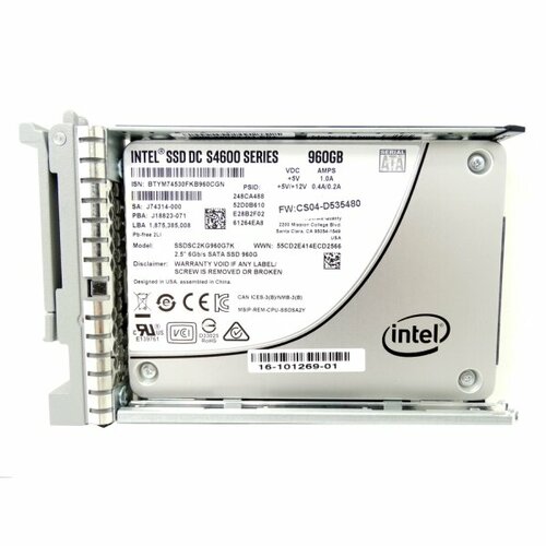 Жесткий Диск Cisco UCS-SD960G63X-EP 960Gb SATA 2,5" SSD