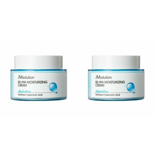 JMsolution Крем для лица B5 Hya Moisturizing Cream, восстанавливающий с пантенолом, 60 мл, 2 шт.