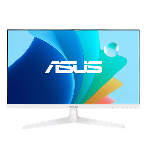 Монитор ASUS 23.8" VY249HF-W IPS LED, 1920x1080, 1ms, 250cd/m2, 178°/178°, 100Mln:1, D-Sub, HDMI, 100Hz, GamePlus Tec, FreeSync, Tilt, VESA, White, 90LM06A4-B03A70 3 years (VY249HF-W)