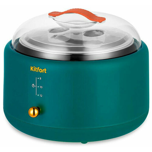 Йогуртница Kitfort КТ-6081-3, зеленый