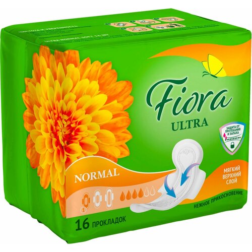 Прокладки гигиенические Fiora Ultra Normal Soft 16шт