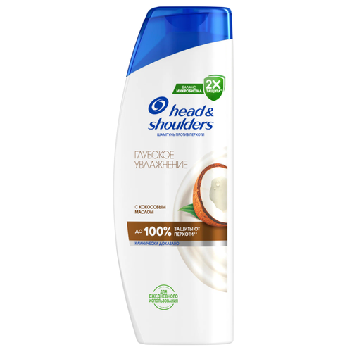 Шампунь Head & Shoulders Глубокое Увлажнение Кокос, 400 мл