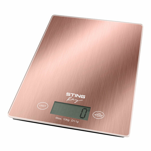 STINGRAY ST-SC5107A медь весы кухонные со встроенным термометром