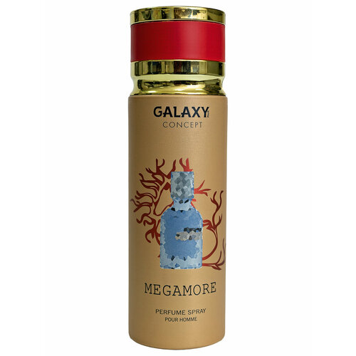 Дезодорант Galaxy Concept Megamore парфюмированный мужской 200мл