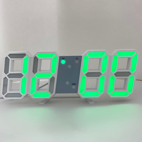 3D светодиодные цифровые часы, электронные настольные часы, будильник, настенные