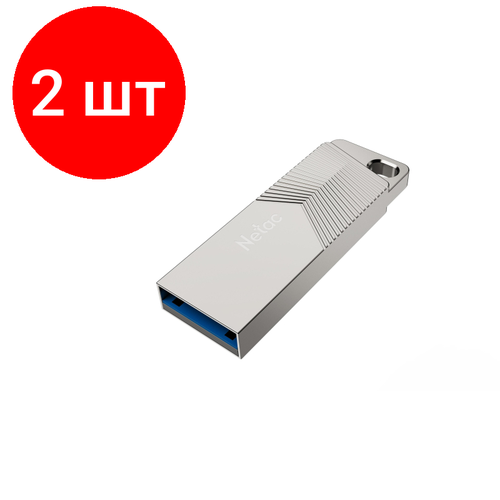 Комплект 2 штук, Флеш-память Netac UM1 USB3.2 Highspeed Flash Drive 16GB