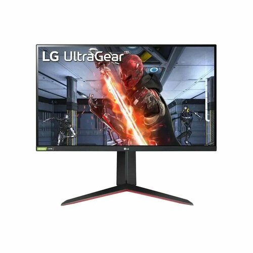 Монитор LG UltraGear 27GN65R-B 27", черный и черный/красный [27gn65r-b. aruz]