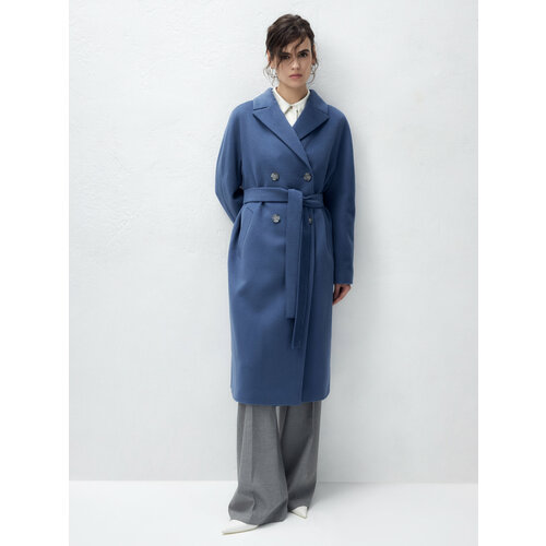 Пальто Pompa, размер 48, синий