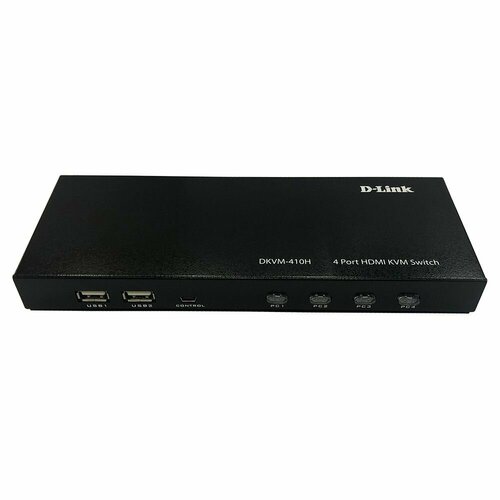 D-Link DKVM-410H/A2A 4-портовый KVM-переключатель с портами HDMI и USB