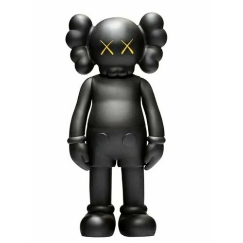 Коллекционная фигурка игрушка 40 см Kaws Companion. черная.