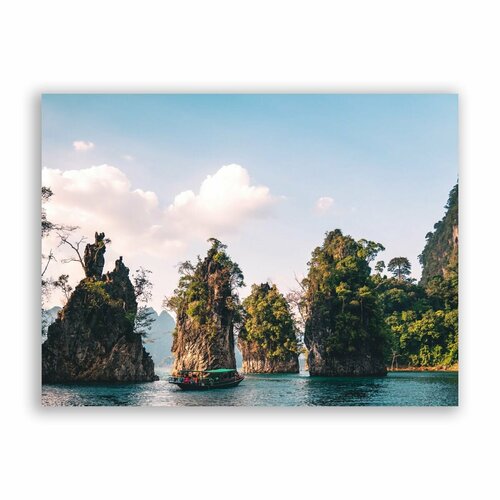 Постер, плакат на бумаге / Природа Таиланда - Пейзаж / Размер 30 x 40 см