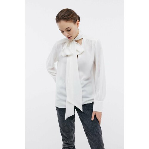 Блуза Baon, B1724011, размер 50, белый
