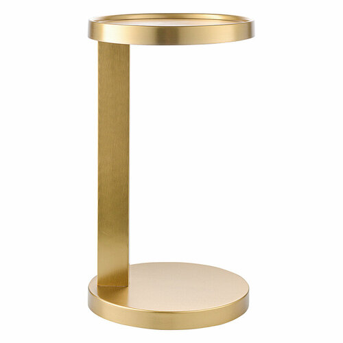 Столик приставной Yanis 25,5 см интерьерный журнальный золотой Bergenson Bjorn BB0000275