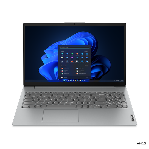 Ноутбук Lenovo V15 AMN G4 15.6" 1920x1080 AMD Ryzen 5 - 7520U, 8Gb RAM, 512Gb SSD серый, без OC (82YU00W9IN)