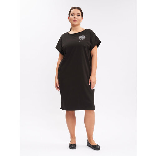 Платье Artessa, размер 72/74, черный