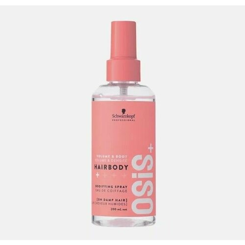 Schwarzkopf Professional Спрей OSIS+ prep-spray HAIRBODY для укладки с ухаживающими компонентами 200 ml