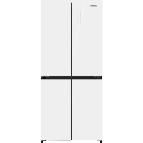 Холодильник Side by Side Hyundai CM4542F белое стекло