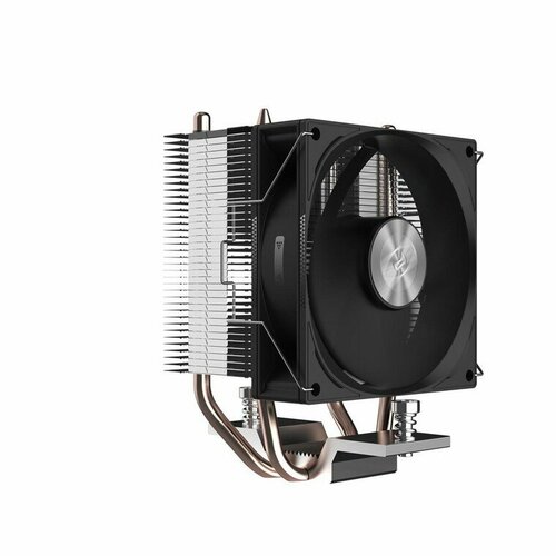 PCCooler Вентиляторы R200 S115X 1200 1700 AM4 AM5 TDP 110W, 90mm Non LED Fan, 2 тепловые трубки 6мм, 2200RPM, 28,3dBa
