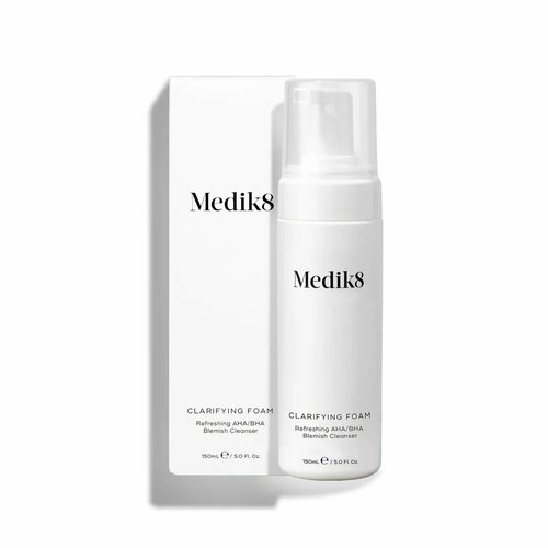 Очищающая пенка с кислотами для проблемной кожи Medik8 Clarifying Foam
