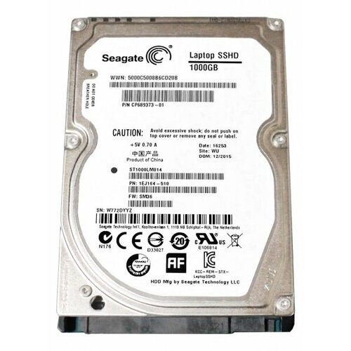 Жесткий диск HGST 1EJ164 1Tb 7200 SATAII 2,5" HDD