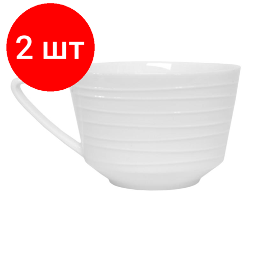 Комплект 2 штук, Чашка чайная 200 мл Royal Circle (TU2107)