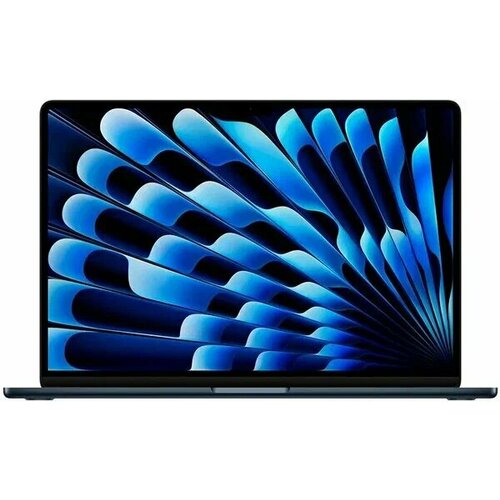 15.3 Ноутбук Apple MacBook Air 15 2024 2880x1864, Apple M3, RAM 8 ГБ, SSD 256 ГБ, Apple graphics 10-core, macOS, Midnight MRYU3 Русская раскладка (Гравировка)