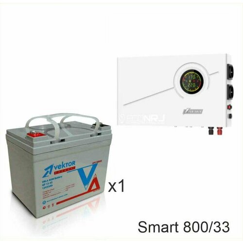 ИБП Powerman Smart 800 INV + Vektor GL 12-33